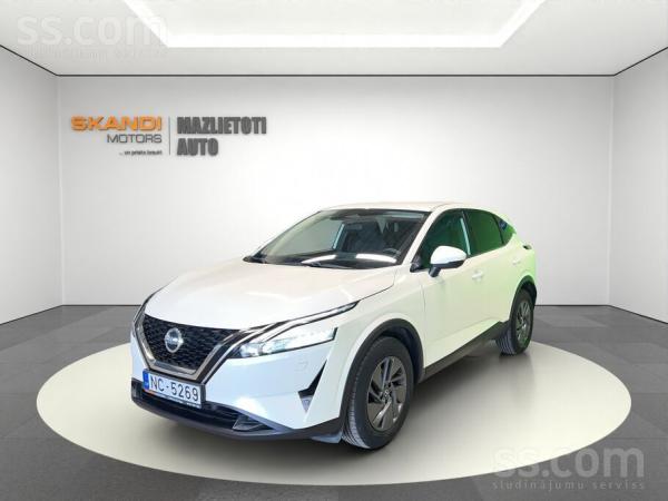 Balts Nissan Qashqai 2022 Rīga, ar dzinēja tilpumu 1.30 L un nobraukumu 37 tūkst. km par 19790 €, foto 1 vietnē AUTOMOTO.COM.LV