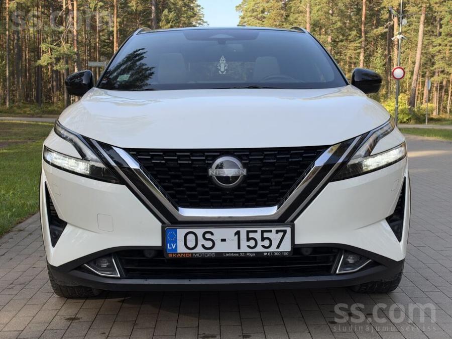 Белый Ниссан Кашкай 2022 в Рига, объемом двигателя 1.30 л и пробегом 60 тыс. км за 22900 €, фото 3 на AUTOMOTO.COM.LV