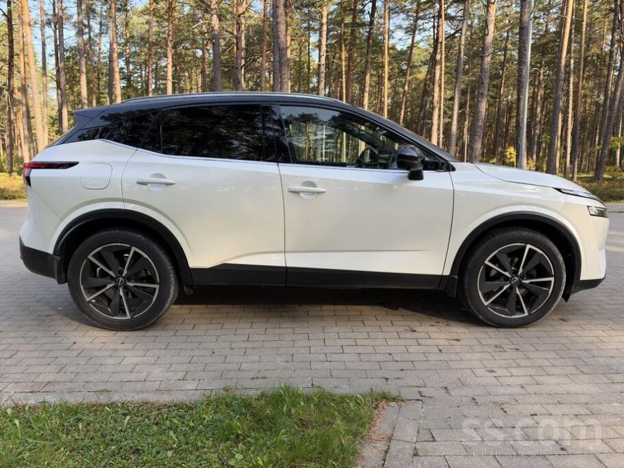 Белый Ниссан Кашкай 2022 в Рига, объемом двигателя 1.30 л и пробегом 60 тыс. км за 22900 €, фото 9 на AUTOMOTO.COM.LV