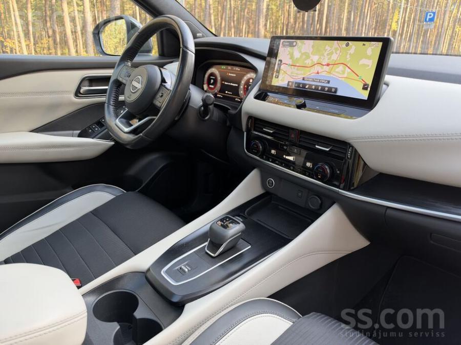 Белый Ниссан Кашкай 2022 в Рига, объемом двигателя 1.30 л и пробегом 60 тыс. км за 22900 €, фото 14 на AUTOMOTO.COM.LV