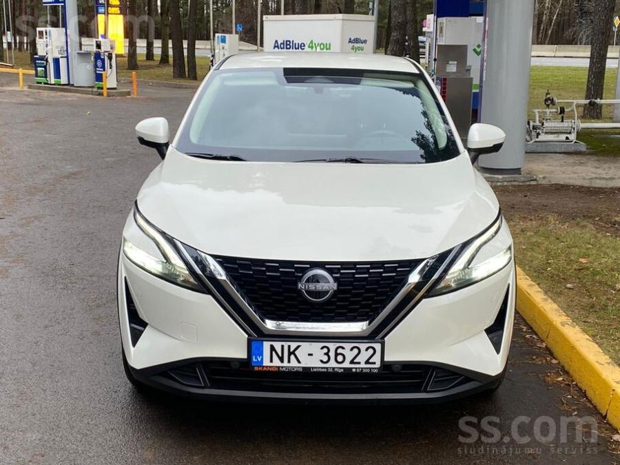 Balts Nissan Qashqai 2023 Rīga, ar dzinēja tilpumu 1.30 L un nobraukumu 0 tūkst. km par 22590 €, foto 8 vietnē AUTOMOTO.COM.LV