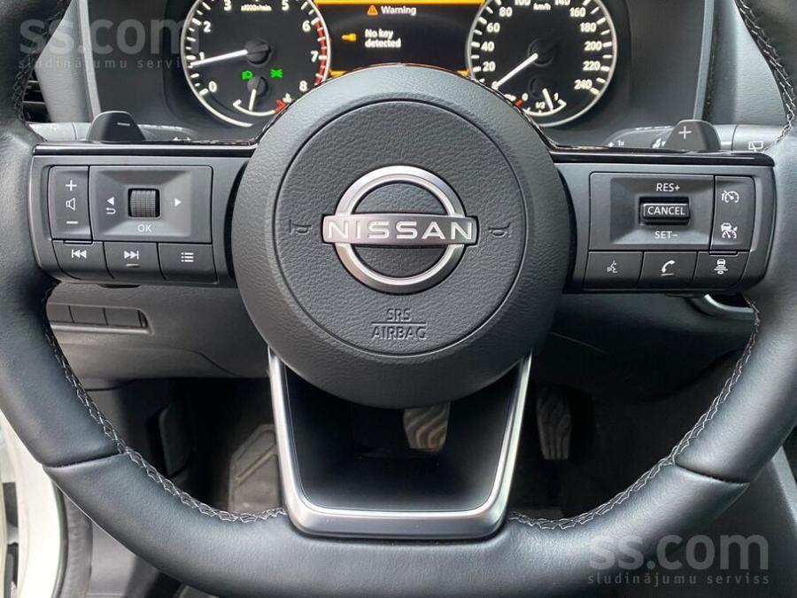 Balts Nissan Qashqai 2023 Rīga, ar dzinēja tilpumu 1.30 L un nobraukumu 0 tūkst. km par 22590 €, foto 11 vietnē AUTOMOTO.COM.LV