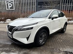 Balts Nissan Qashqai 2023 Rīga, ar dzinēja tilpumu 1.30 L un nobraukumu 56 tūkst. km par 20500 €, foto  vietnē AUTOMOTO.COM.LV