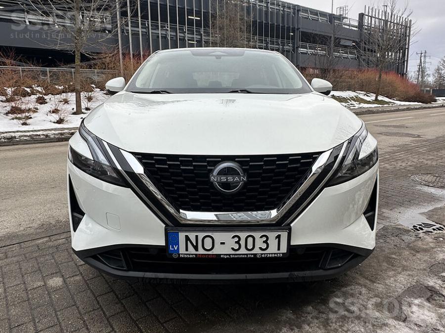 Белый Ниссан Кашкай 2023 в Рига, объемом двигателя 1.30 л и пробегом 56 тыс. км за 20500 €, фото 3 на AUTOMOTO.COM.LV