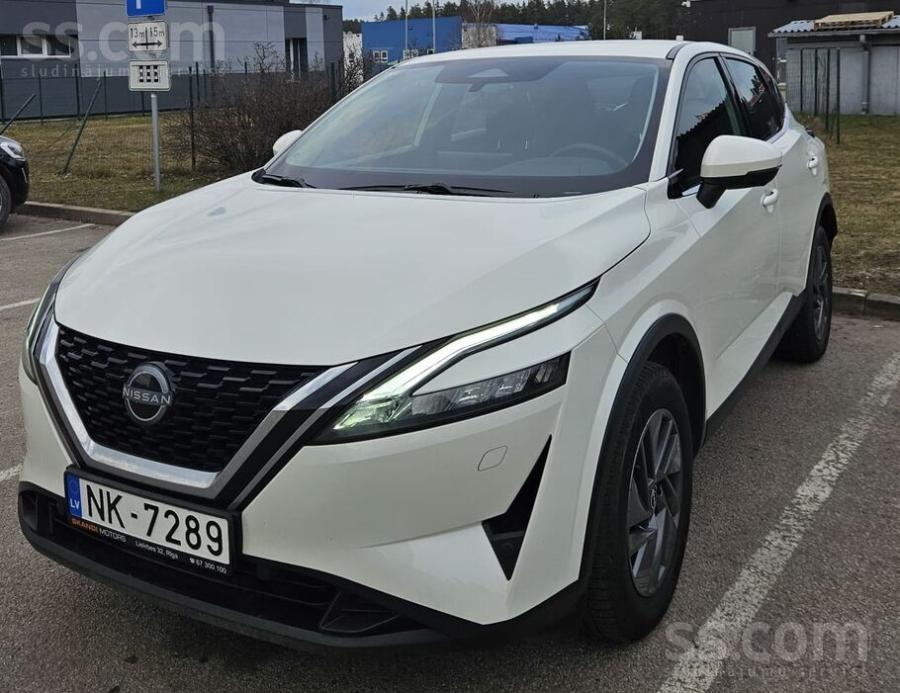 Белый Ниссан Кашкай 2023 в Рига, объемом двигателя 1.30 л и пробегом 69 тыс. км за 20300 €, фото 4 на AUTOMOTO.COM.LV