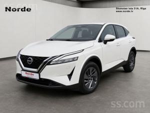 Balts Nissan Qashqai 2023 Rīga, ar dzinēja tilpumu 1.30 L un nobraukumu 59 tūkst. km par 19490 €, foto  vietnē AUTOMOTO.COM.LV