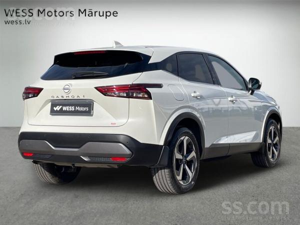 Balts Nissan Qashqai 2023 Rīga, ar dzinēja tilpumu 1.30 L un nobraukumu 111 tūkst. km par 18590 €, foto 3 vietnē AUTOMOTO.COM.LV