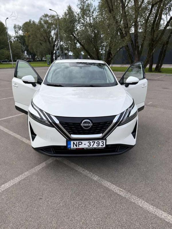 Белый Ниссан Кашкай 2023 в Рига, объемом двигателя 1.50 л и пробегом 70 тыс. км за 23900 €, фото 11 на AUTOMOTO.COM.LV