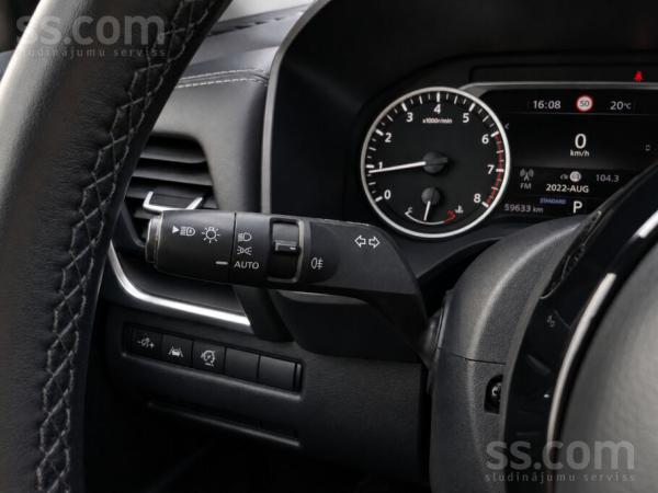 White Nissan Qashqai 2023 in Riga, with an engine capacity of 1.30 L and mileage of 59 thousand km for 19490 €, photo 10 on AUTOMOTO.COM.LV