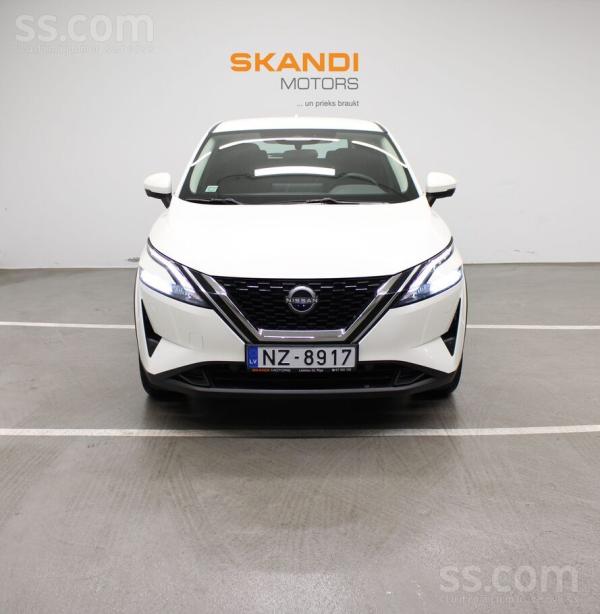 Balts Nissan Qashqai 2024 Rīga, ar dzinēja tilpumu 1.30 L un nobraukumu 30 tūkst. km par 23990 €, foto 2 vietnē AUTOMOTO.COM.LV
