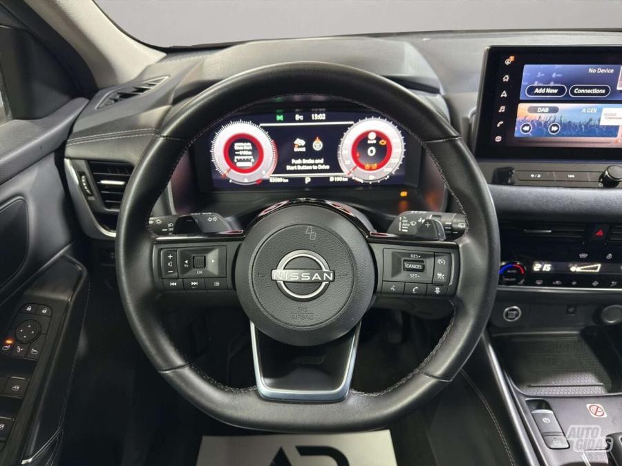Balts Nissan Qashqai 2024 Kauņa, ar dzinēja tilpumu 1.30 L un nobraukumu 76 tūkst. km par 25102 €, foto 10 vietnē AUTOMOTO.COM.LV
