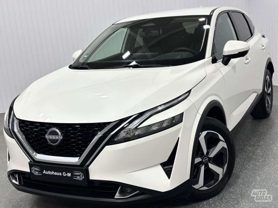 Balts Nissan Qashqai 2024 Kauņa, ar dzinēja tilpumu 1.30 L un nobraukumu 75 tūkst. km par 24630 €, foto 2 vietnē AUTOMOTO.COM.LV