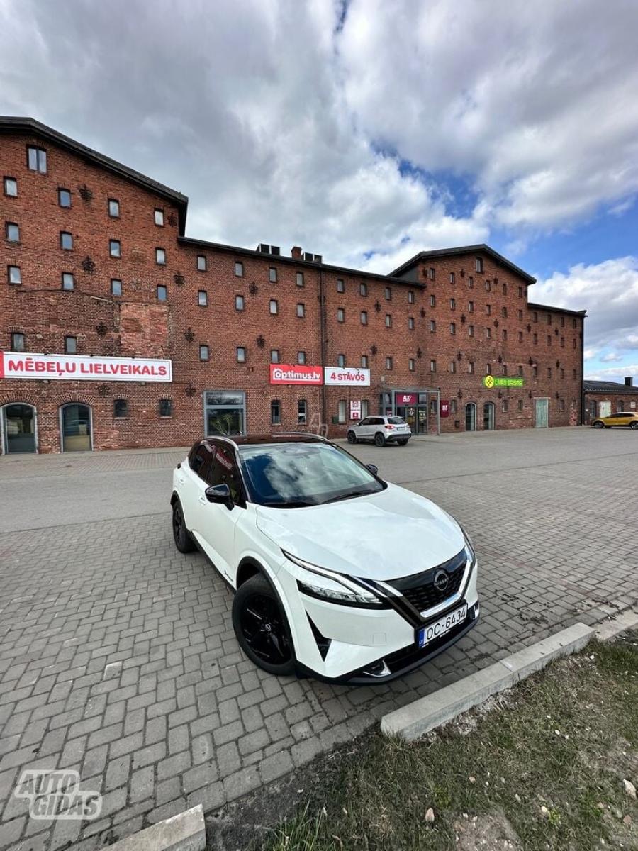 Balts Nissan Qashqai 2024 Klaipėda, ar dzinēja tilpumu 1.50 L un nobraukumu 37 tūkst. km par 27000 €, foto 6 vietnē AUTOMOTO.COM.LV
