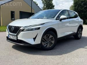 Белый Ниссан Кашкай 2024 в Рига, объемом двигателя 1.30 л и пробегом 40 тыс. км за 24400 €, фото  на AUTOMOTO.COM.LV