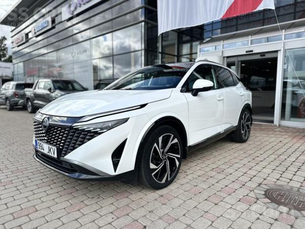 Balts Nissan Qashqai 2024 Rīga, ar dzinēja tilpumu 1.30 L un nobraukumu 54 tūkst. km par 31990 €, foto 1 vietnē AUTOMOTO.COM.LV