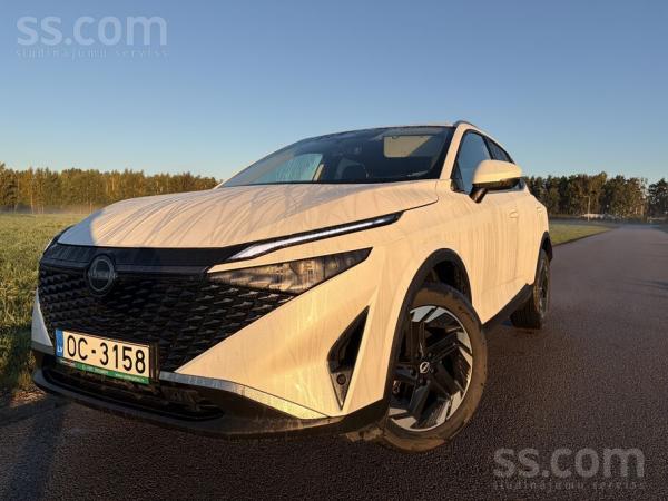 Balts Nissan Qashqai 2025 Rīga, ar dzinēja tilpumu 1.30 L un nobraukumu 51 tūkst. km par 23000 €, foto 1 vietnē AUTOMOTO.COM.LV