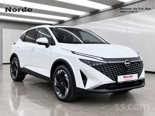 Balts Nissan Qashqai 2025 Rīga, ar dzinēja tilpumu 1.30 L un nobraukumu 25 tūkst. km par 27890 €, foto 3 vietnē AUTOMOTO.COM.LV