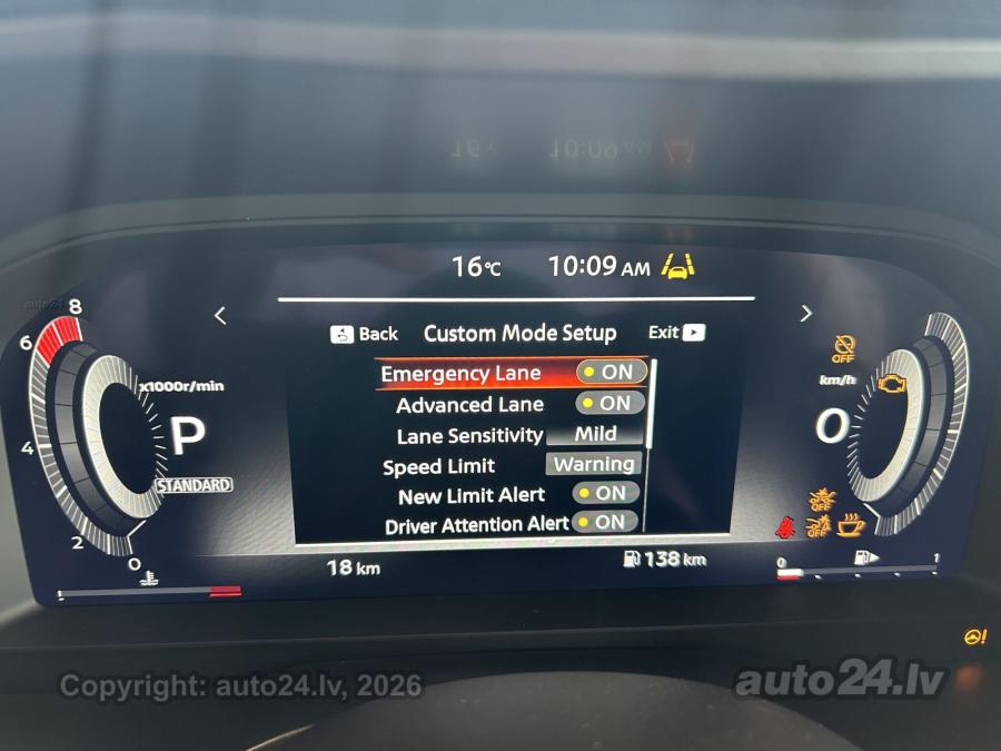 Белый Ниссан Кашкай 2026 в Тарту, объемом двигателя 1.30 л и пробегом 0 тыс. км за 36590 €, фото 14 на AUTOMOTO.COM.LV