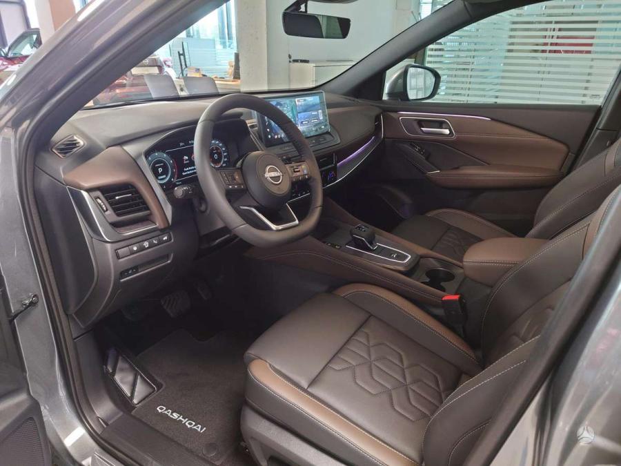 White Nissan Qashqai 2026 in Kaunas, with an engine capacity of 1.33 L and mileage of 0 thousand km for 34800 €, photo 8 on AUTOMOTO.COM.LV