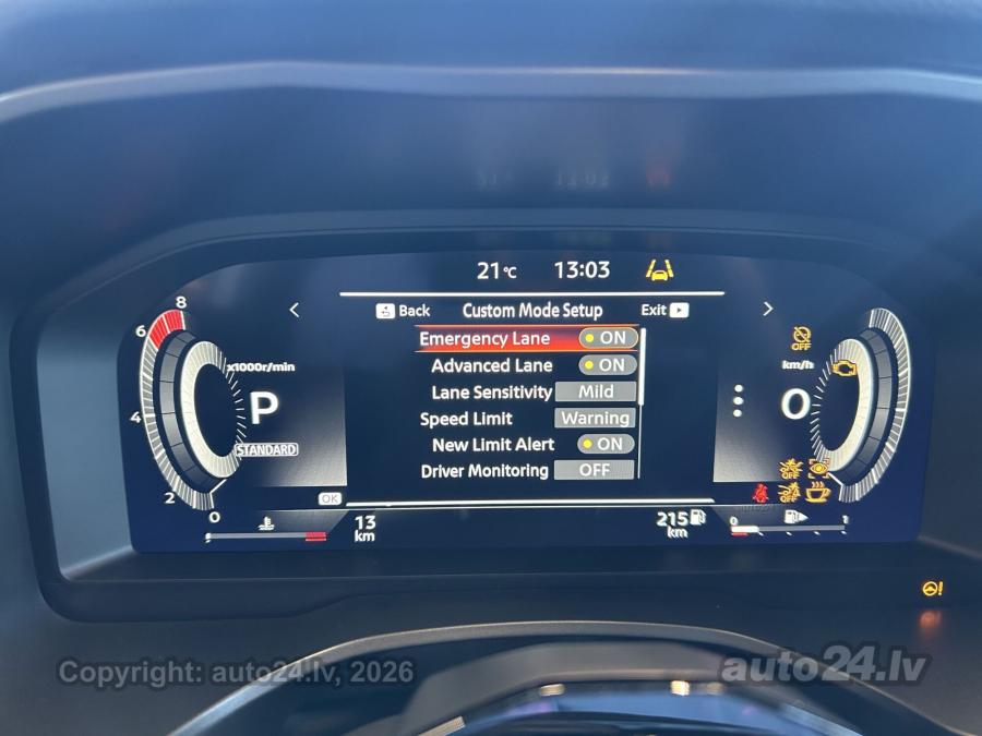 Белый Ниссан Кашкай 2026 в Тарту, объемом двигателя 1.30 л и пробегом 0 тыс. км за 36590 €, фото 10 на AUTOMOTO.COM.LV