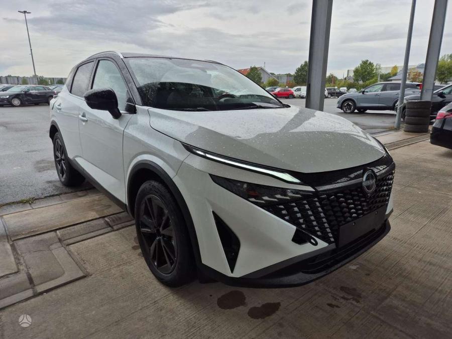 Balts Nissan Qashqai 2026 Viļņa, ar dzinēja tilpumu 0.00 L un nobraukumu 0 tūkst. km par 24300 €, foto 1 vietnē AUTOMOTO.COM.LV