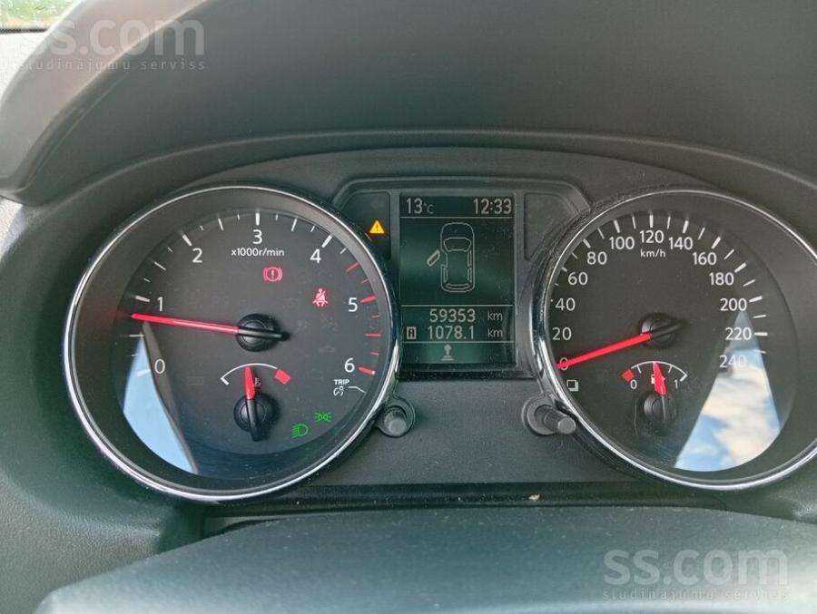 Белый Ниссан Кашкай 2011 в Огре, объемом двигателя 1.50 л и пробегом 60 тыс. км за 7650 €, фото 9 на AUTOMOTO.COM.LV