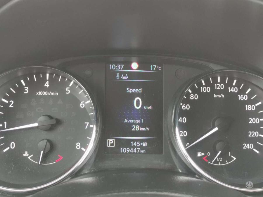 White Nissan Qashqai 2015 in Siauliai, with an engine capacity of 1.20 L and mileage of 109 thousand km for 9600 €, photo 23 on AUTOMOTO.COM.LV