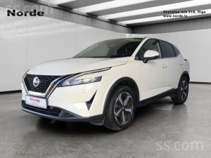 Balts Nissan Qashqai 2022 Rīga, ar dzinēja tilpumu 1.30 L un nobraukumu 81 tūkst. km par 19970 €, foto  vietnē AUTOMOTO.COM.LV