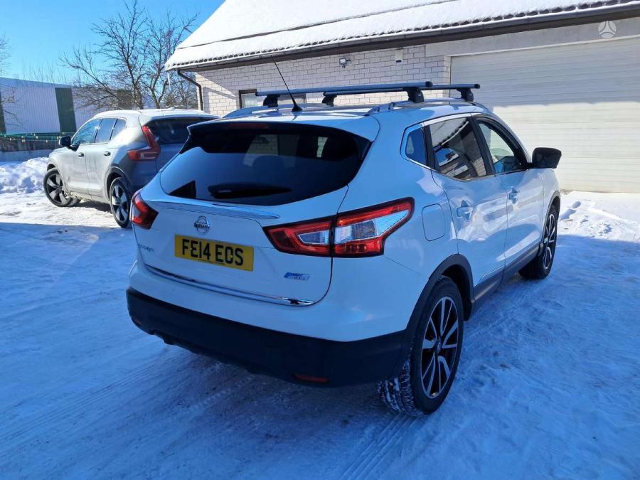 Balts Nissan Qashqai 2014 Kauņa, ar dzinēja tilpumu 1.50 L un nobraukumu 157 tūkst. km par 3250 €, foto 3 vietnē AUTOMOTO.COM.LV