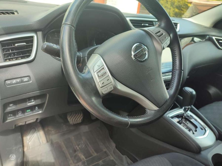 Balts Nissan Qashqai 2016 Viļņa, ar dzinēja tilpumu 1.20 L un nobraukumu 85 tūkst. km par 9100 €, foto 9 vietnē AUTOMOTO.COM.LV