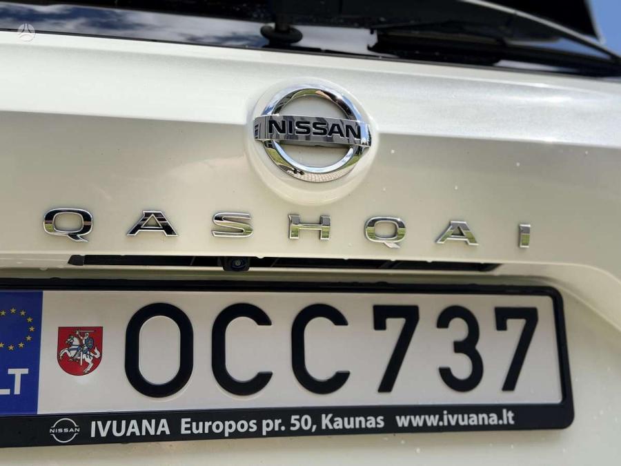 White Nissan Qashqai 2022 in Taurage, with an engine capacity of 1.33 L and mileage of 98 thousand km for 23000 €, photo 9 on AUTOMOTO.COM.LV