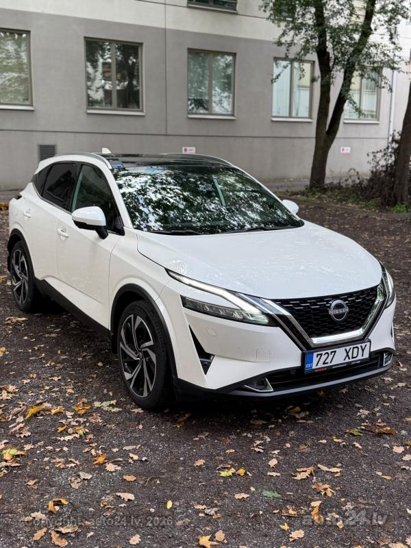 Ниссан Кашкай 2023 в Таллин на AUTOMOTO.COM.LV Белый Ниссан Кашкай 2023 в Таллин, объемом двигателя 1.30 л и пробегом 26 тыс. км за 26900 €, фото 4 на AUTOMOTO.COM.LV