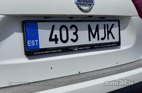 White Nissan Qashqai 2014 in Tallinn, with an engine capacity of 1.60 L and mileage of 278 thousand km for 8000 €, photo 9 on AUTOMOTO.COM.LV