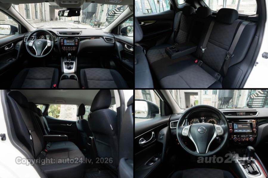 White Nissan Qashqai 2015 in Tallinn, with an engine capacity of 1.20 L and mileage of 126 thousand km for 8900 €, photo 24 on AUTOMOTO.COM.LV