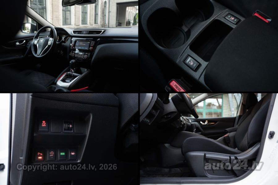 White Nissan Qashqai 2015 in Tallinn, with an engine capacity of 1.20 L and mileage of 126 thousand km for 8900 €, photo 26 on AUTOMOTO.COM.LV