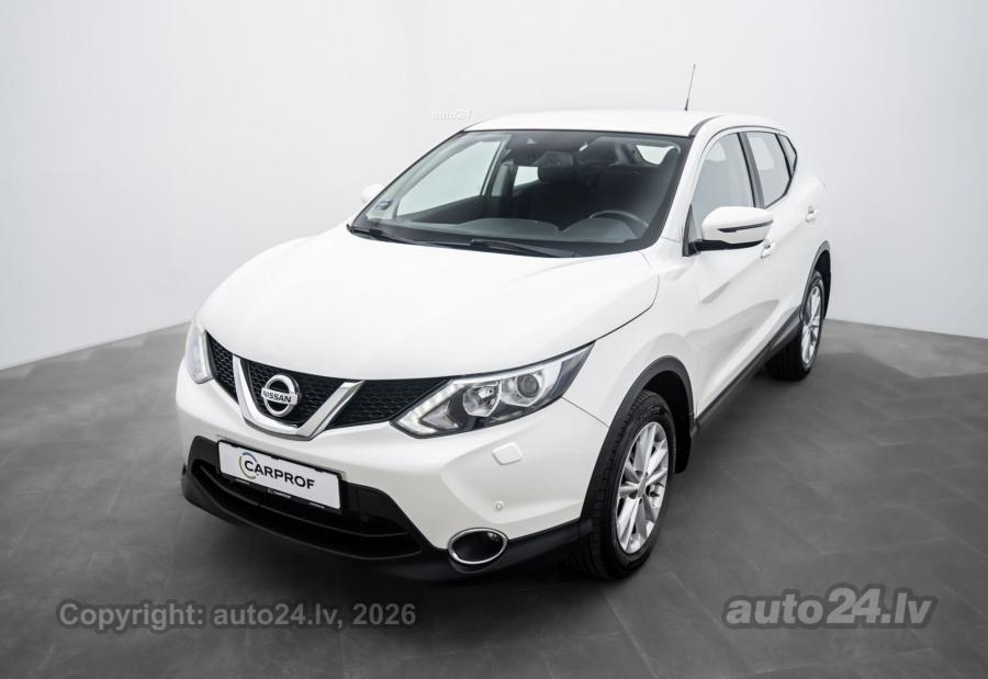 White Nissan Qashqai 2016 in Tallinn, with an engine capacity of 1.20 L and mileage of 102 thousand km for 9999 €, photo 1 on AUTOMOTO.COM.LV