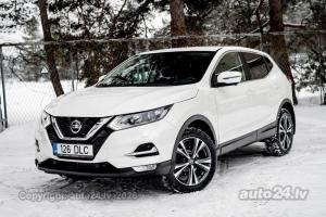 White Nissan Qashqai 2018 in Parnu, with an engine capacity of 1.20 L and mileage of 94 thousand km for 12990 €, photo  on AUTOMOTO.COM.LV