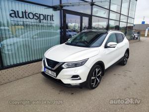 White Nissan Qashqai 2018 in Tartu, with an engine capacity of 1.20 L and mileage of 95 thousand km for 10990 €, photo  on AUTOMOTO.COM.LV