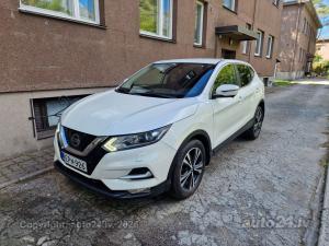 White Nissan Qashqai 2018 in Tallinn, with an engine capacity of 1.20 L and mileage of 189 thousand km for 7900 €, photo  on AUTOMOTO.COM.LV