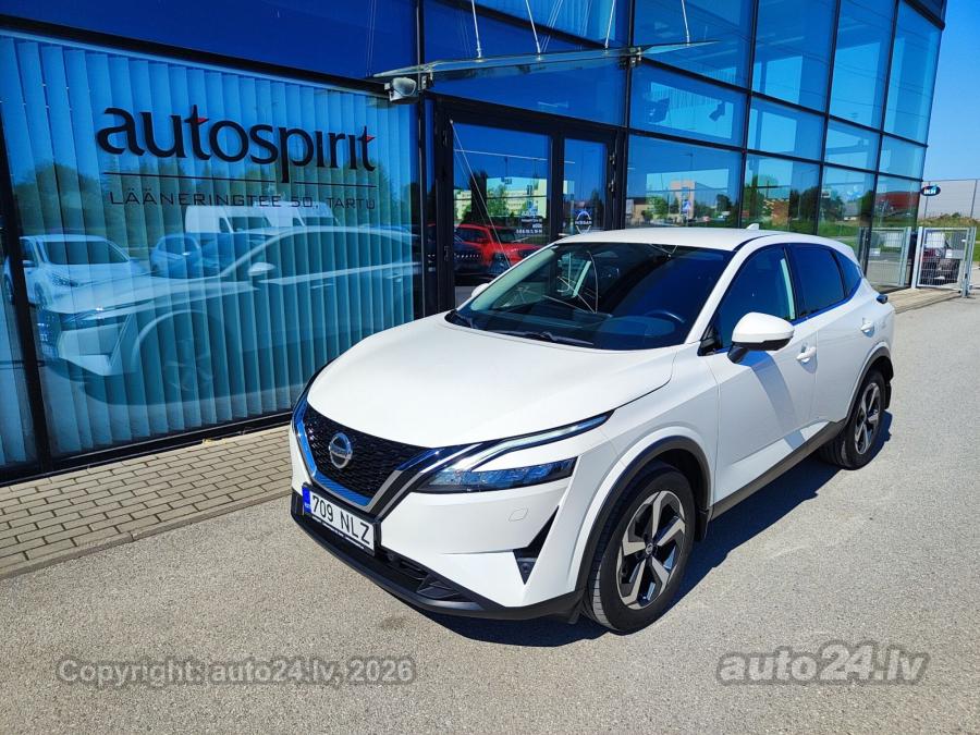 Balts Nissan Qashqai 2022 Tartu, ar dzinēja tilpumu 1.30 L un nobraukumu 89 tūkst. km par 21990 €, foto 1 vietnē AUTOMOTO.COM.LV