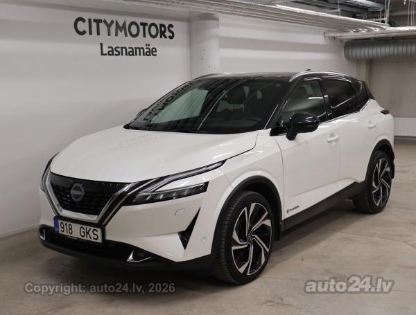 Белый Ниссан Кашкай 2023 в Таллин, объемом двигателя 1.50 л и пробегом 70 тыс. км за 24900 €, фото 1 на AUTOMOTO.COM.LV