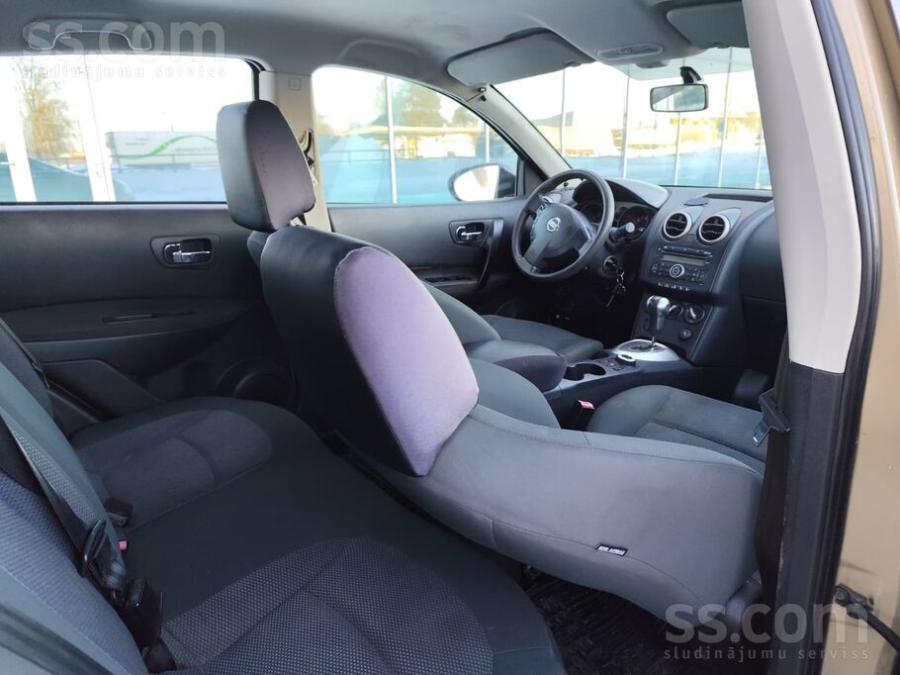 Dzeltens Nissan Qashqai 2007 Rēzekne, ar dzinēja tilpumu 1.60 L un nobraukumu 310 tūkst. km par 3150 €, foto 13 vietnē AUTOMOTO.COM.LV