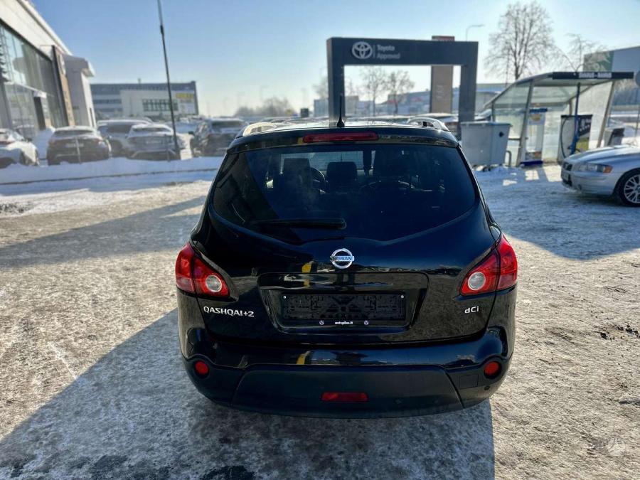 Melns Nissan qashqai+2 2009 Šauļi, ar dzinēja tilpumu 1.46 L un nobraukumu 250 tūkst. km par 4900 €, foto 8 vietnē AUTOMOTO.COM.LV