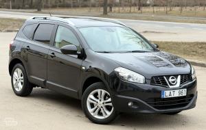 Black Nissan qashqai+2 2011 in Radviliskis, with an engine capacity of 1.50 L and mileage of 307 thousand km for 4700 €, photo 5 on AUTOMOTO.COM.LV