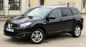 Black Nissan qashqai+2 2011 in Radviliskis, with an engine capacity of 1.50 L and mileage of 307 thousand km for 4700 €, photo 6 on AUTOMOTO.COM.LV