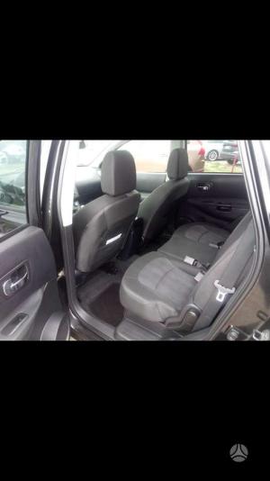 Black Nissan qashqai+2 2011 in Vilnius, with an engine capacity of 2.00 L and mileage of 260 thousand km for 5350 €, photo 9 on AUTOMOTO.COM.LV