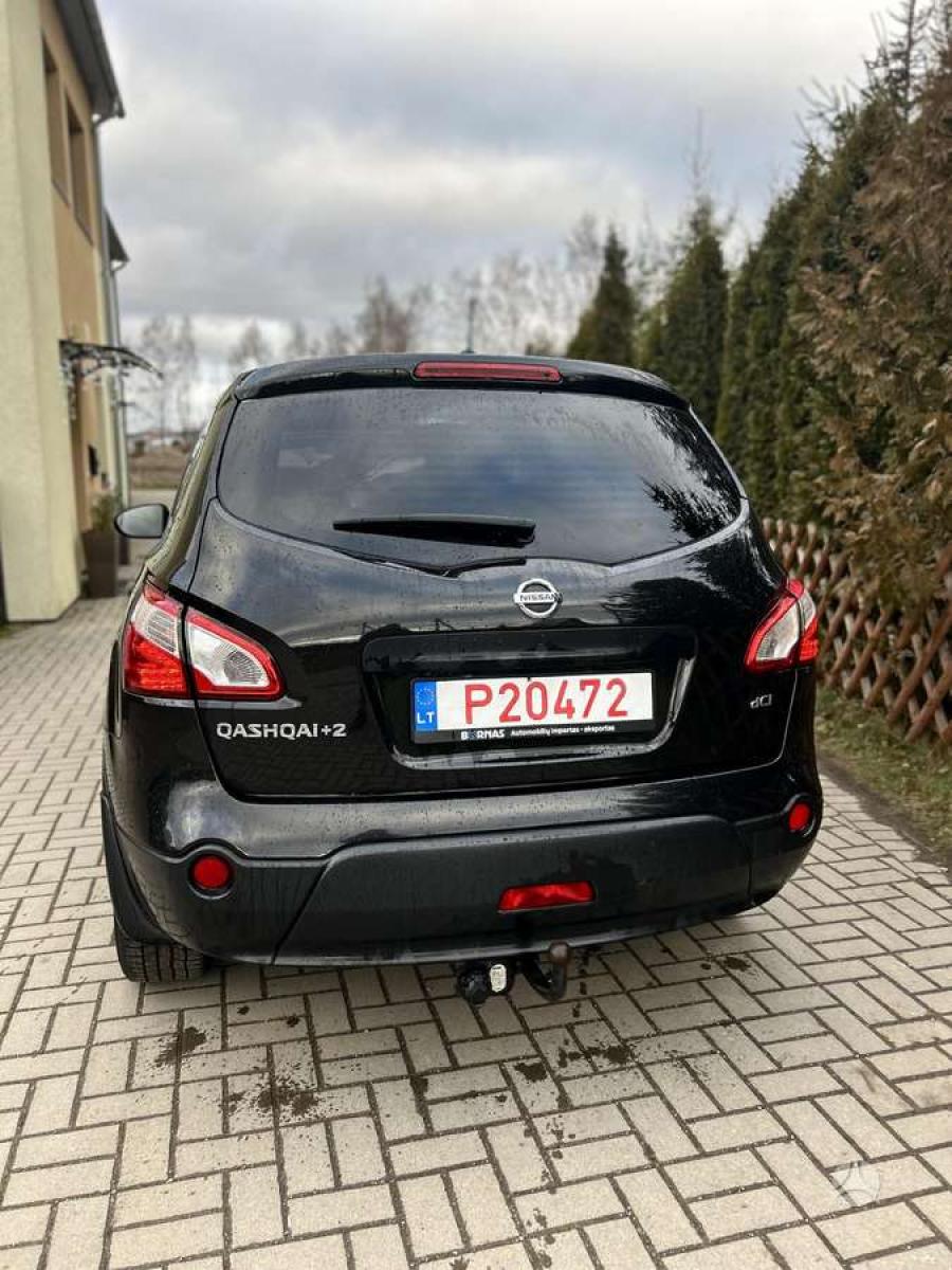 Melns Nissan qashqai+2 2012 Kauņa, ar dzinēja tilpumu 1.46 L un nobraukumu 272 tūkst. km par 5600 €, foto 14 vietnē AUTOMOTO.COM.LV