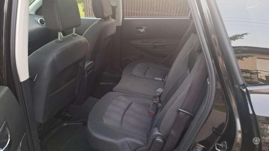 Melns Nissan qashqai+2 2012 Kauņa, ar dzinēja tilpumu 1.46 L un nobraukumu 195 tūkst. km par 5400 €, foto 16 vietnē AUTOMOTO.COM.LV