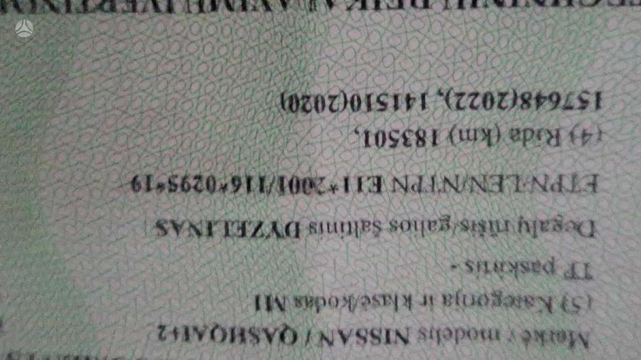 Melns Nissan qashqai+2 2012 Kauņa, ar dzinēja tilpumu 1.46 L un nobraukumu 195 tūkst. km par 5400 €, foto 22 vietnē AUTOMOTO.COM.LV