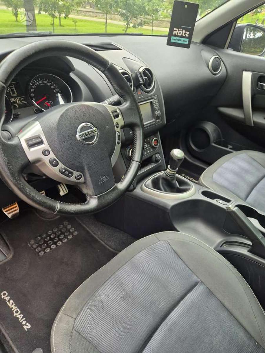 Melns Nissan qashqai+2 2012 Šilalė, ar dzinēja tilpumu 1.60 L un nobraukumu 276 tūkst. km par 4500 €, foto 15 vietnē AUTOMOTO.COM.LV